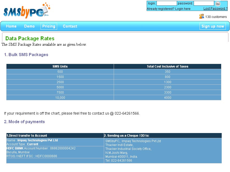 Bulk SMS | Impaq Technologies Pvt Ltd